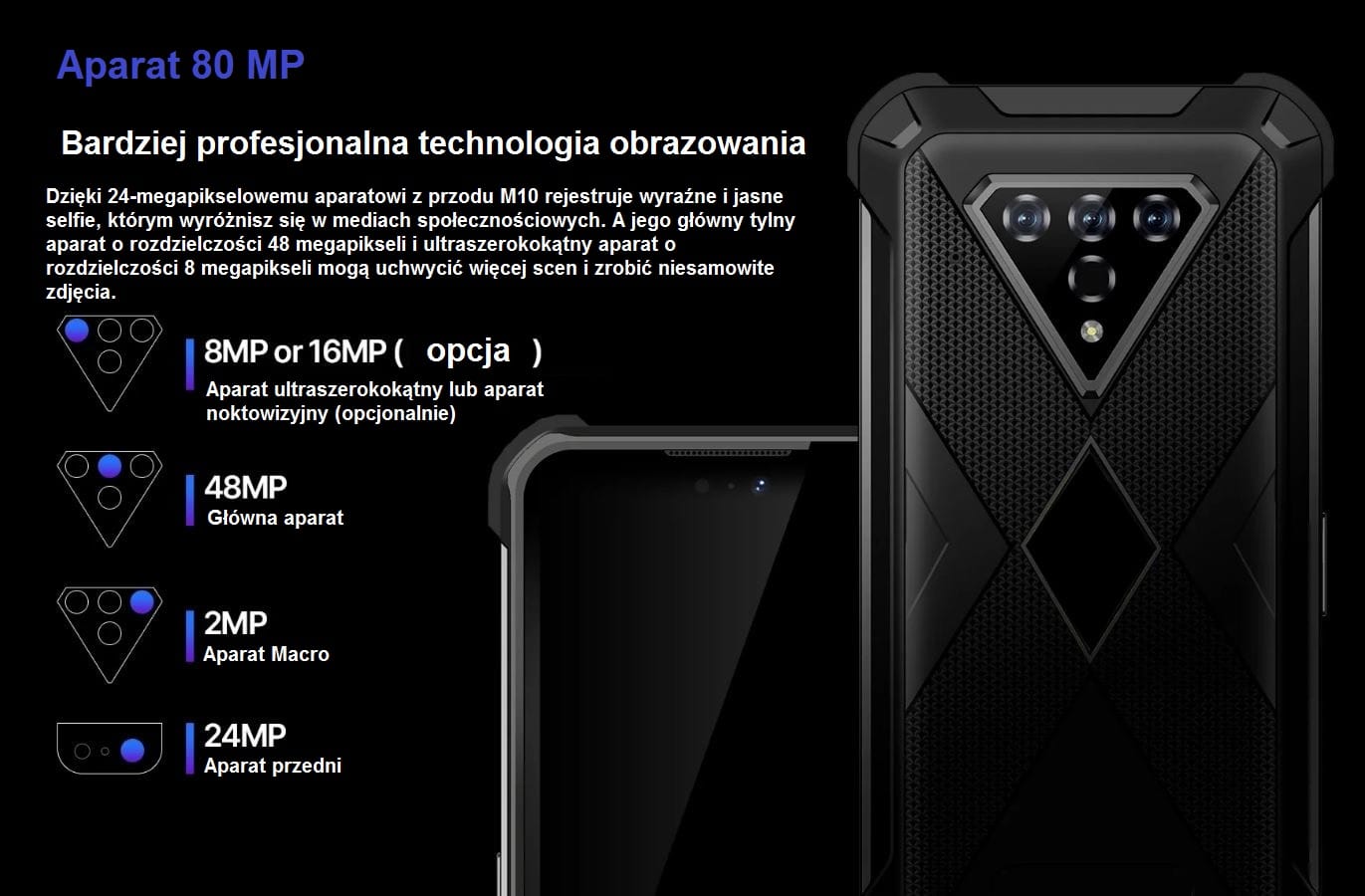 RUGGED PHONES M10 - Rugged phones